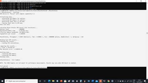 cuda sample throwing error cuda on windows subsystem for linux
