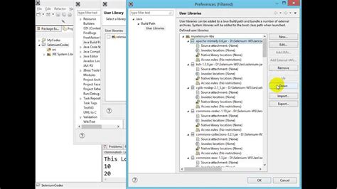 adding library in eclipse ide youtube