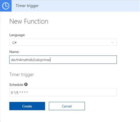 how to schedule t sql statements to run with azure functions