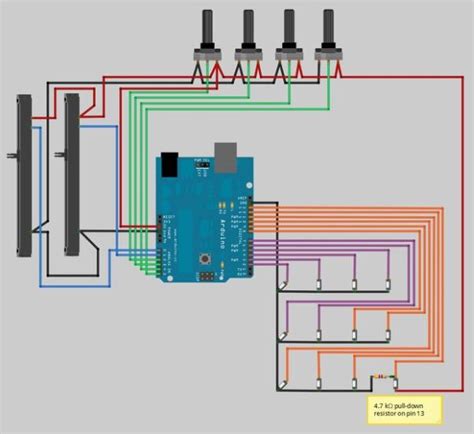 arcade button midi controller use arduino for