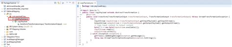 how to edit java mapping using nwds sap integration hub