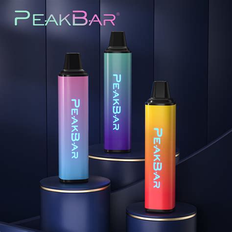 Peak Bar Free Sample Wholesale Flashing Led Big 6000 Puffs Disposable