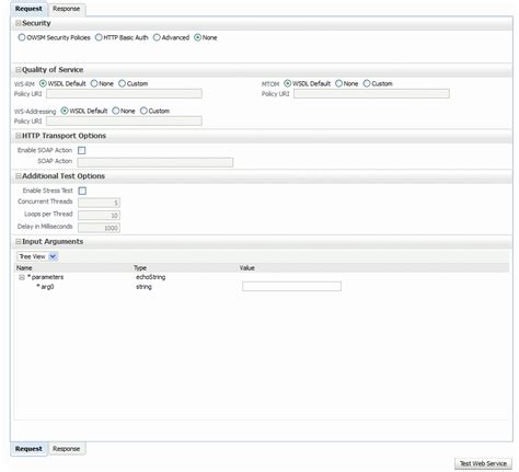 testing web services