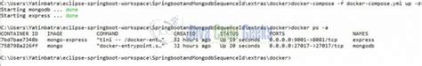 spring boot and mongodb sequence id generator examples java code