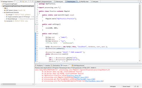 java using a processing library in eclipse stack overflow