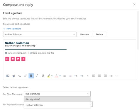 How To Add Signature In Outlook