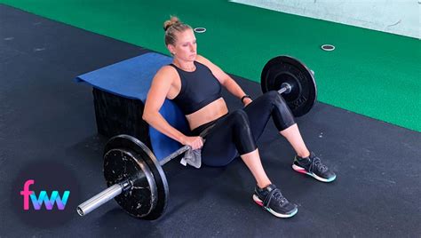 Barbell Hip Thrusts And Modifications When You Dont Have A Barbell