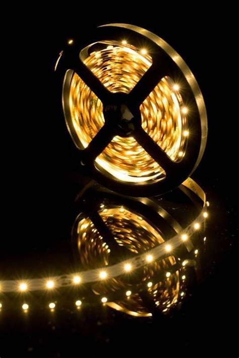 Светодиодная лента Белый теплый 3528 12v 4 8w M 60led метр 00009252