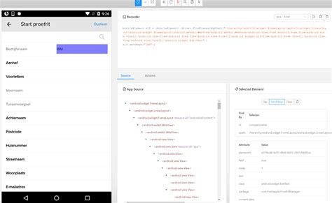 appium desktop recorder is using xpath instead of id stack overflow