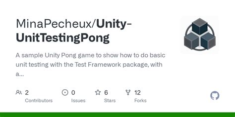 github minapecheux unity unittestingpong a sample unity pong game to