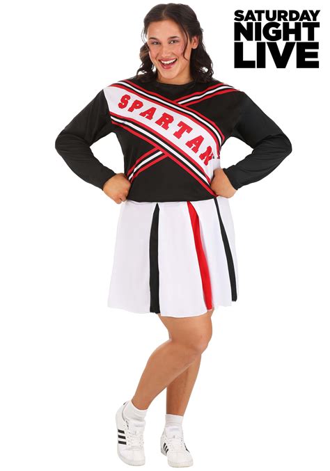 Plus Size Saturday Night Live Spartan Female Cheerleader Womens Costume