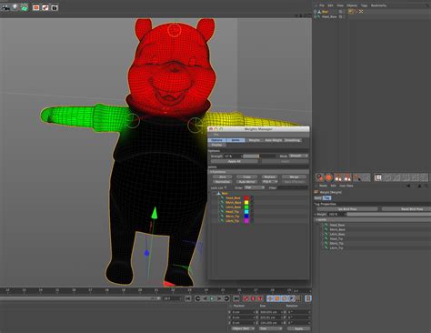 importing skeletal fbx from cinema 4d r15 character and animation