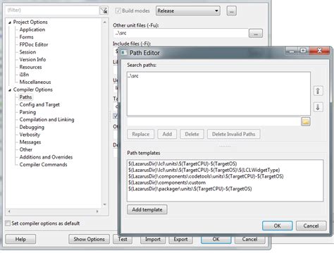 pascal adding units to lazarus stack overflow