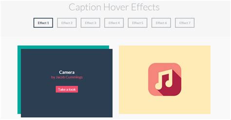 jquery and css3 hover effects plugins and tutorials ewebdesign