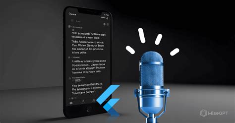 Voice Recognition App Using Flutter And Speech To Text Plugin
