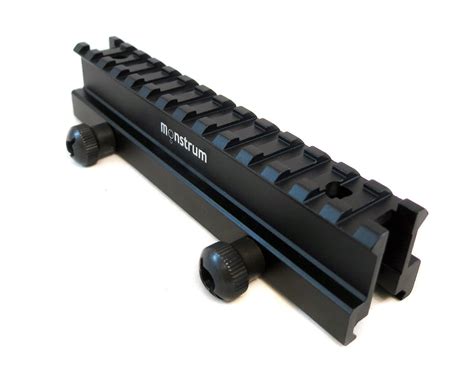 High Profile Picatinny Riser Mount For Scopes And Optics – Monstrum Tactical