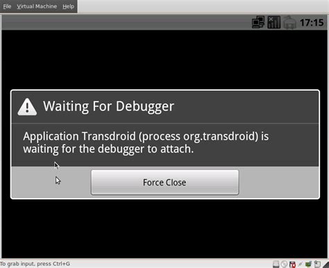 techpost debugging against a virtual machine android transdroid