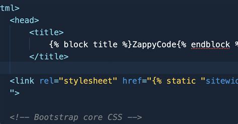 default and specific titles using django blocks zappycode