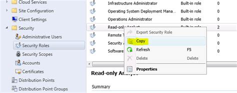 how to create a report viewer role in sccm 2012