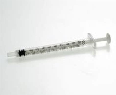 Tuberculin Tb Syringe 1cc 25g 5 8 Pack 100 Dixie Ems