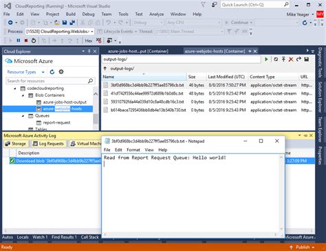 webjobs for event driven asynchronous azure services