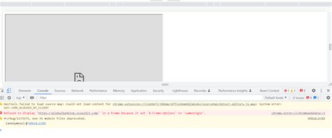 iframe error x frame options to sameorigin community