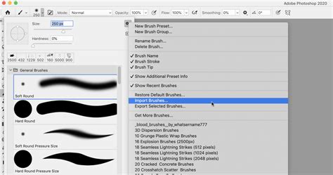 solved can t import brushes photoshop cc 2020 adobe support