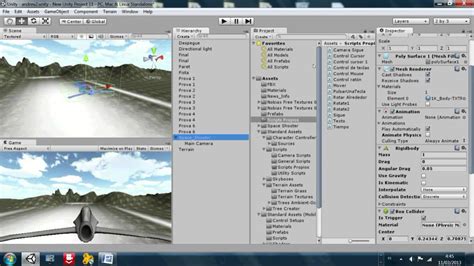 unity 3d asignar un script youtube