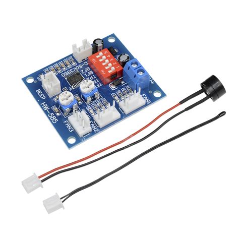 12v pwm pc cpu lüfter temperaturregelung speed controller modul high