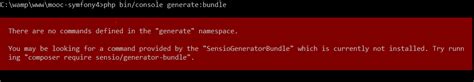 [résolu] problème pour installer un bundle sur symfony4 par