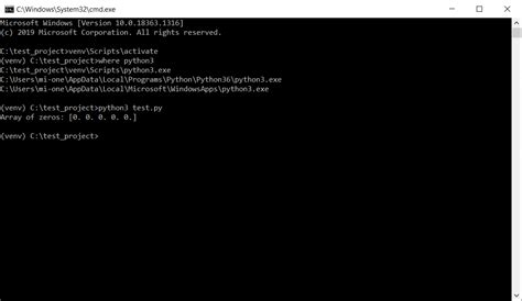 python venv is not fully encapsulated