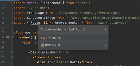 react import are not resolved in webstrom and intellij 2016 2 ides