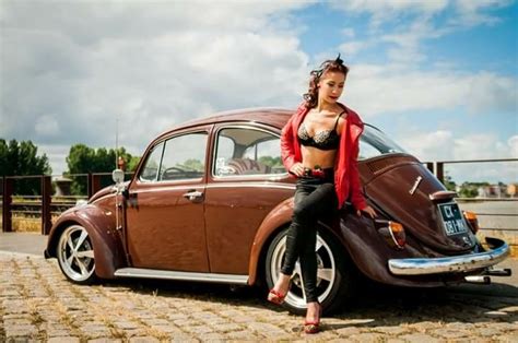 Vw Girls Beetle Girl Hot Vw Classic Cars