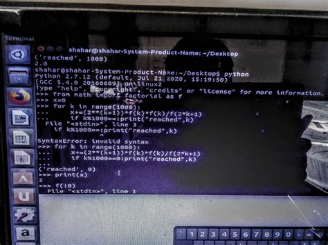 python program not working properly ask ubuntu