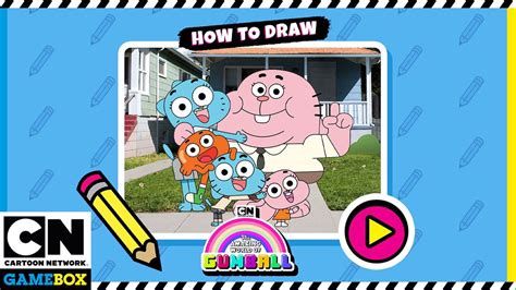 Gumball Gameplay Learn How To Draw All The Gumball Characters