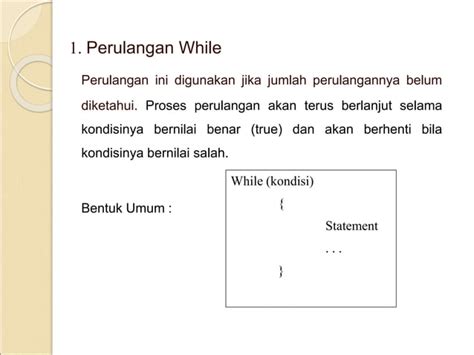 Pemrograman Python Perulangan Looping Ppt