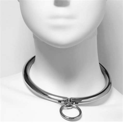 Sex Toys Erotik Halsband Metalhard Combination Lock Collar 10 5 Cm«