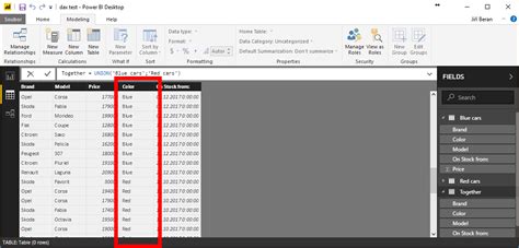 power bi merge tables into new table