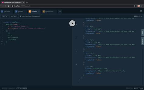 building graphql api with nestjs