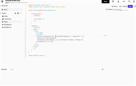 [solved] border around text input when clicked in react native on web