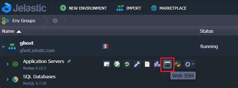 easy setup of ghost publishing platform with node js at jelastic paas