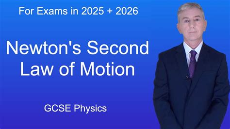 Gcse Physics Revision Newtons Second Law Of Motion Youtube