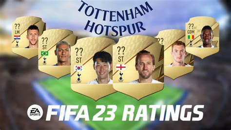 Tottenham Hotspur Ratings In Fifa 23 Earlygame