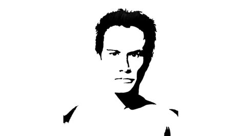Drawing Keanu Reeves Portrait Sketch Art Timelapse How To Draw