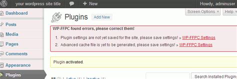 nginx wordpress wp ffpc plugin ngx pagespeed lemp