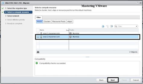 how to migrate vm using vmotion mastering vmware