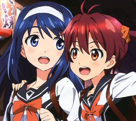 Vividred Operation Akane Isshiki Android Wallpaper Aoi Futaba 1440×1280