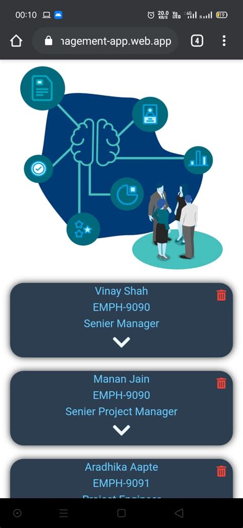 github sachindevtomar react employee management app sample react