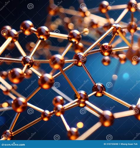 Model Of Molecular Structure Chemistry Representation Of Molecule