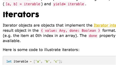 javascript iterables and iterators youtube